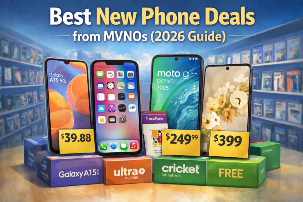 Best New Phone Deals from MVNOs (2026 Guide) - Find My Phone Plan